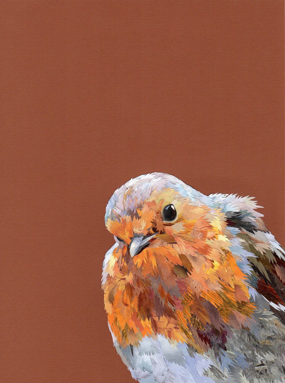 Sylvia Robin, Collage, Signed Limited Edition A4 Print. - Etsy