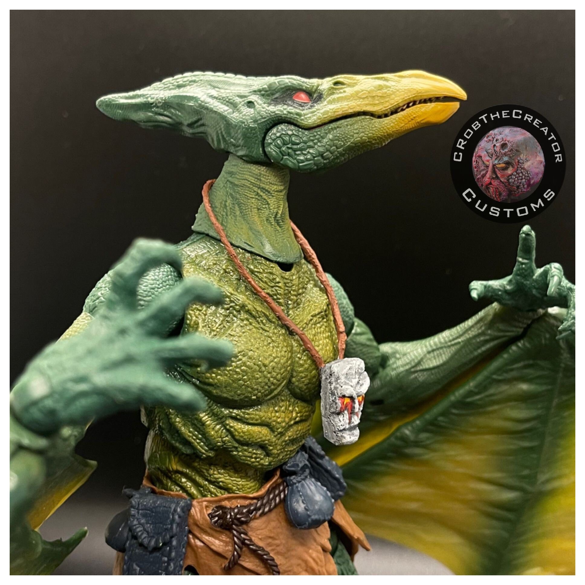 Custom Marvel Legends Necklace of Garokk for Sauron Etsy