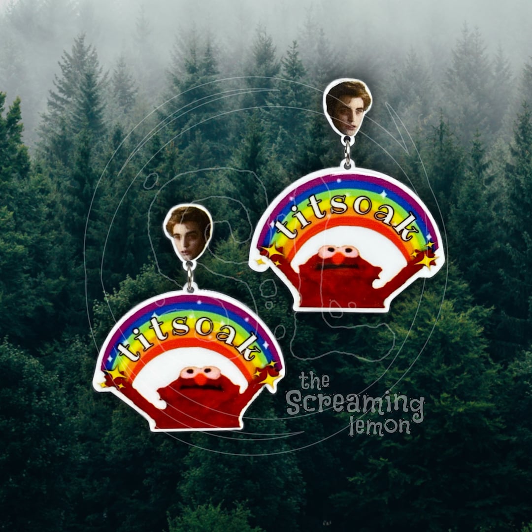 TITSOAK Vampire Edward This is the Skin of A Killer Rainbow Elmo Meme ...