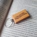 Collecting Book Boyfriends Wooden Keyring, Bookstagram Booktok Merch ...