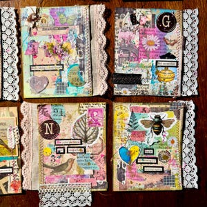 Journal Fodder, Journaling Ephemera, Collage Junk Journal Tags, Journal ...