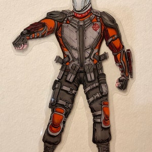 Super Villain Magnet Set: Mr. Freeze, Deadshot, Captain Cold - Etsy