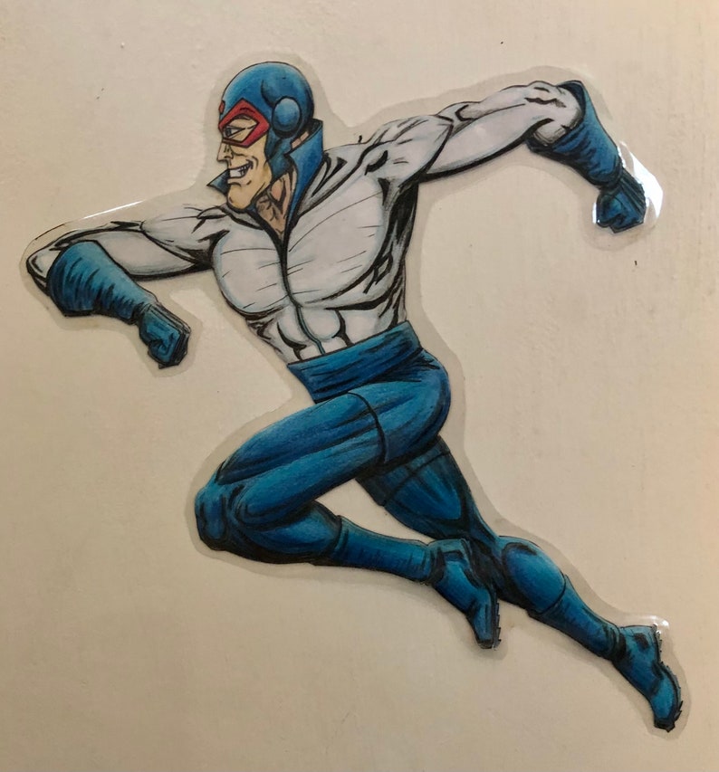 Super Hero DC Speedster Magnet Set: Max Mercury, Jesse Quick, Kid Flash ...