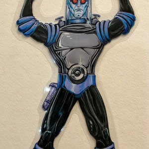 Super Villain Magnet Set: Mr. Freeze, Deadshot, Captain Cold - Etsy