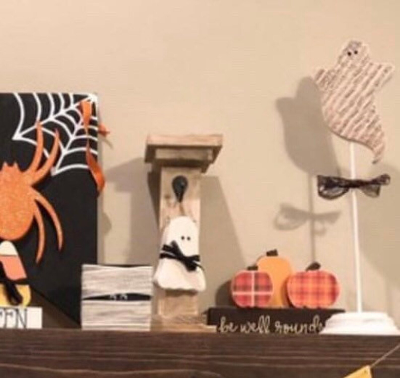 Mini Sign Post Wood Post for Home Decor Farmhouse - Etsy