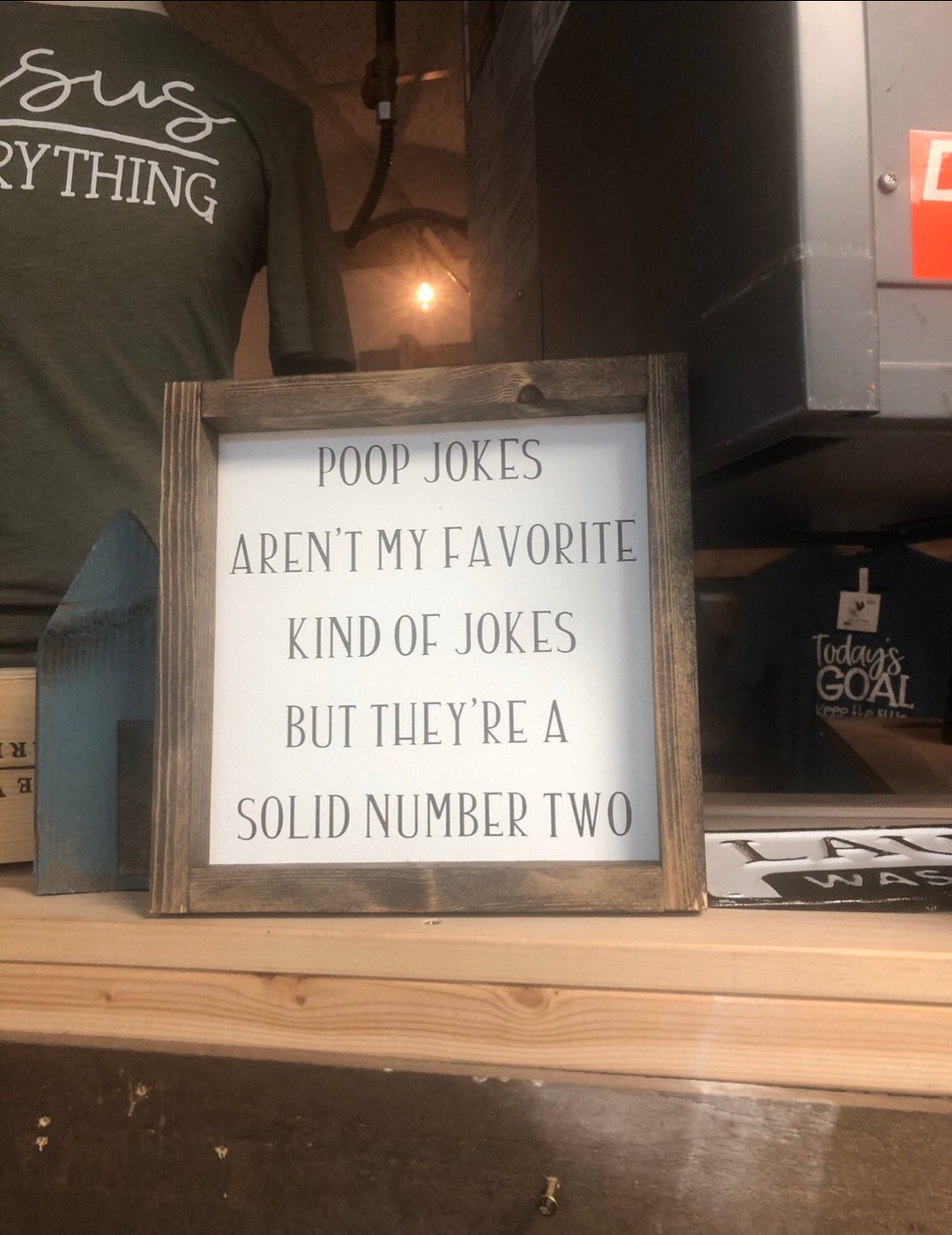 Solid Number 2, Wood Sign for Home Decor, Farmhouse Sign, Modern ...