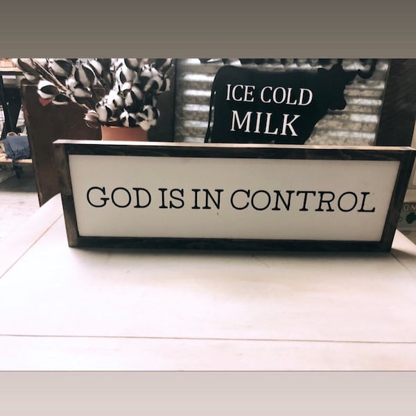 God is in Control Svg - Etsy
