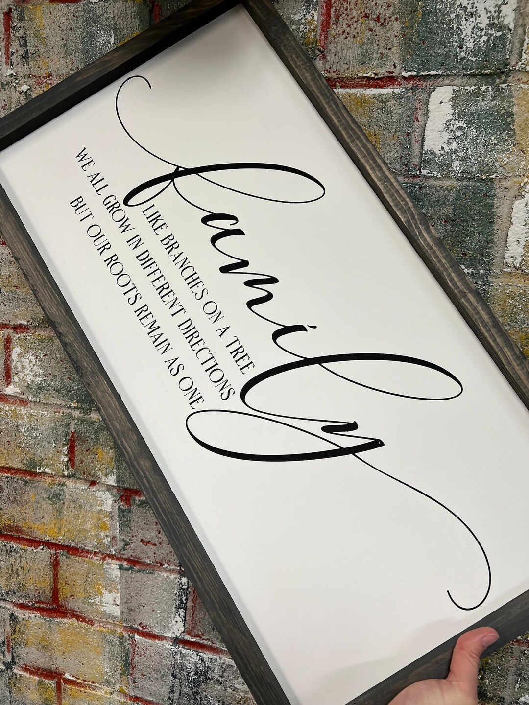 Family Quote Sign, Custom Sign - Etsy