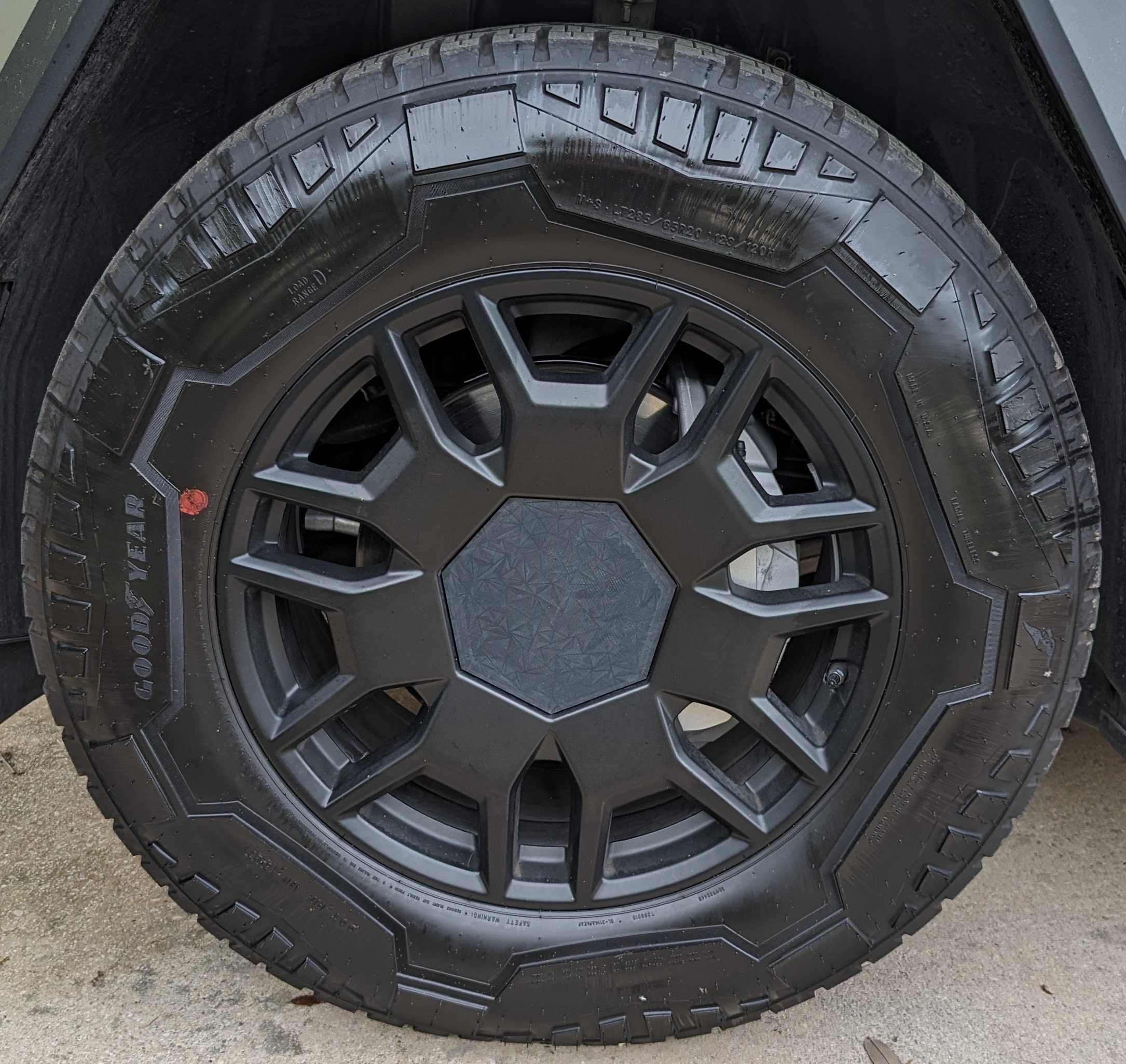 Multicolor Cybertruck Wheel Cover - Etsy