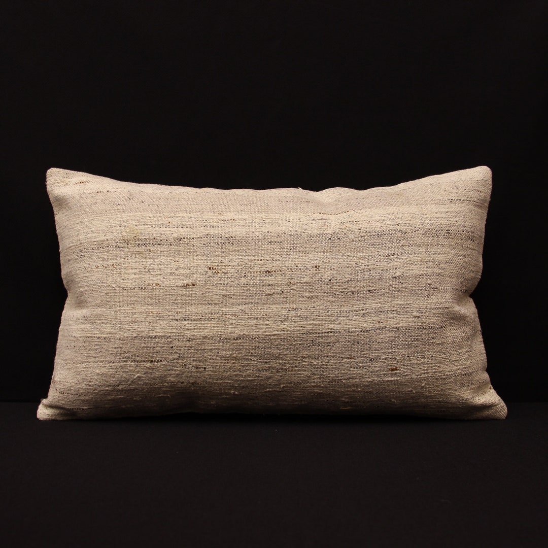 Textile Pillow Cover Case, 12x20 Home Cushion Decorative Lumbar, Throw ...