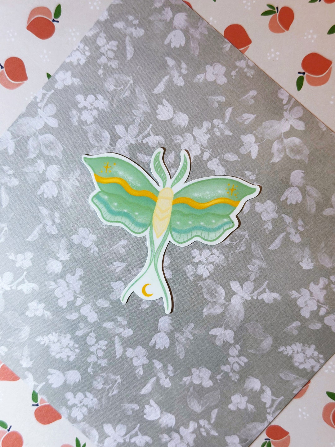Cute Moth Sticker for Water Bottles, Laptops, Ipads, Planners ...