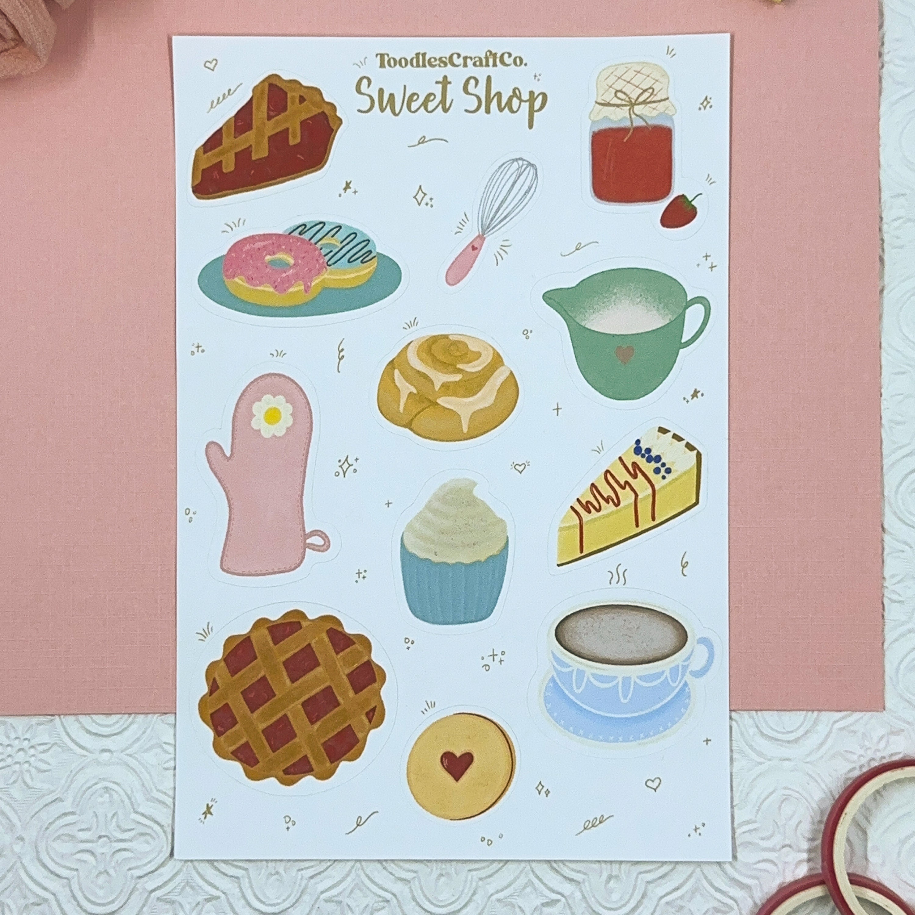 Cottagecore Sticker Pack Planner Sticker Sheet Junk Journal Stickers ...