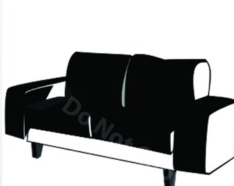 Couch Stencil Svg - Etsy