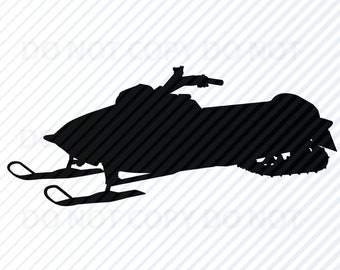 Svg snowmobile | Etsy