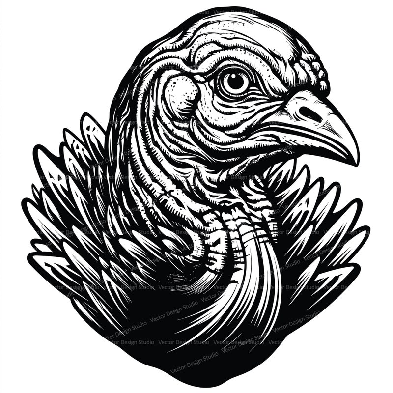Turkey Head Svg - Etsy