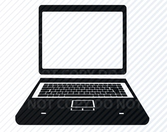Laptop Svg Computer Svg Technology Svg Silhouette Shadow SVG - Etsy