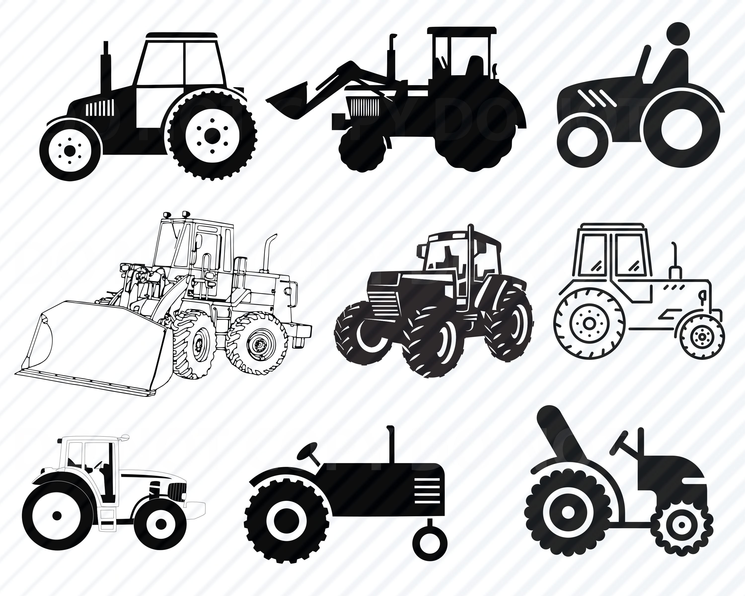 Tractor Svg