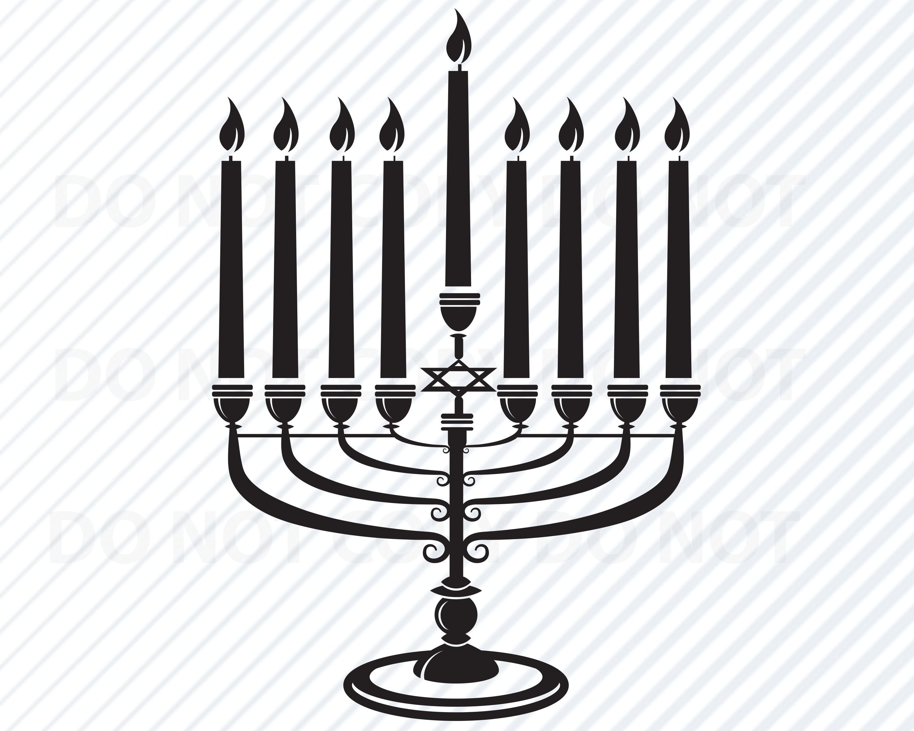 Hanukkah Menorah Png