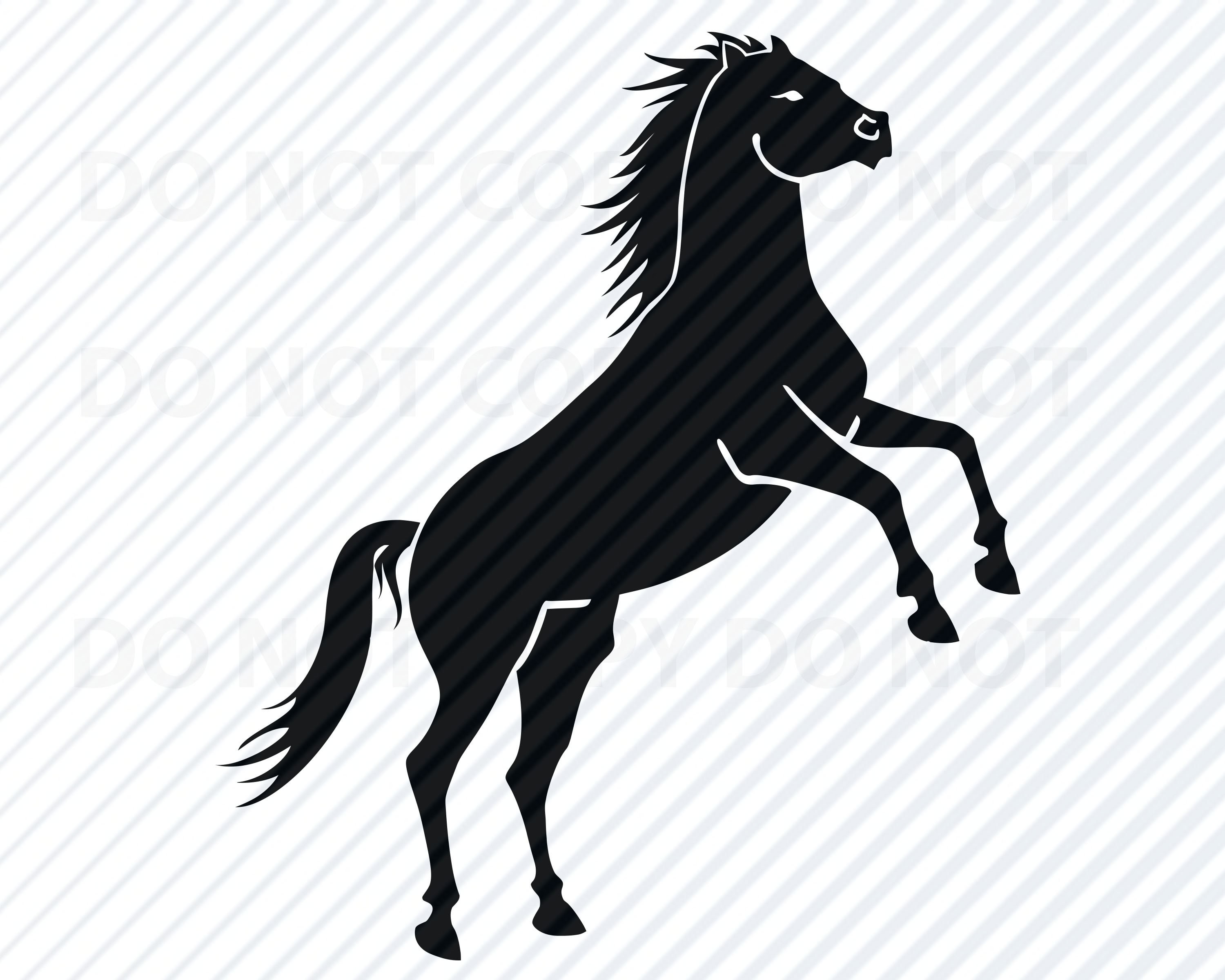 Horse 2 SVG Files Clipart Clip Art Silhouette Vector Images | Etsy Horse 2 SVG Files Clipart Clip Art Silhouette Vector Images | Etsy