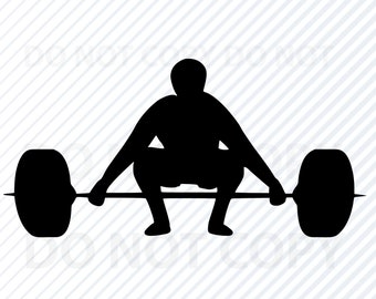 Weight Lifting Svg - Etsy