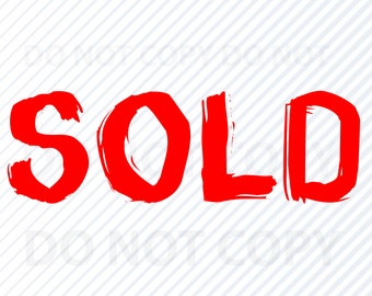 Sold Sign Clipart - Etsy