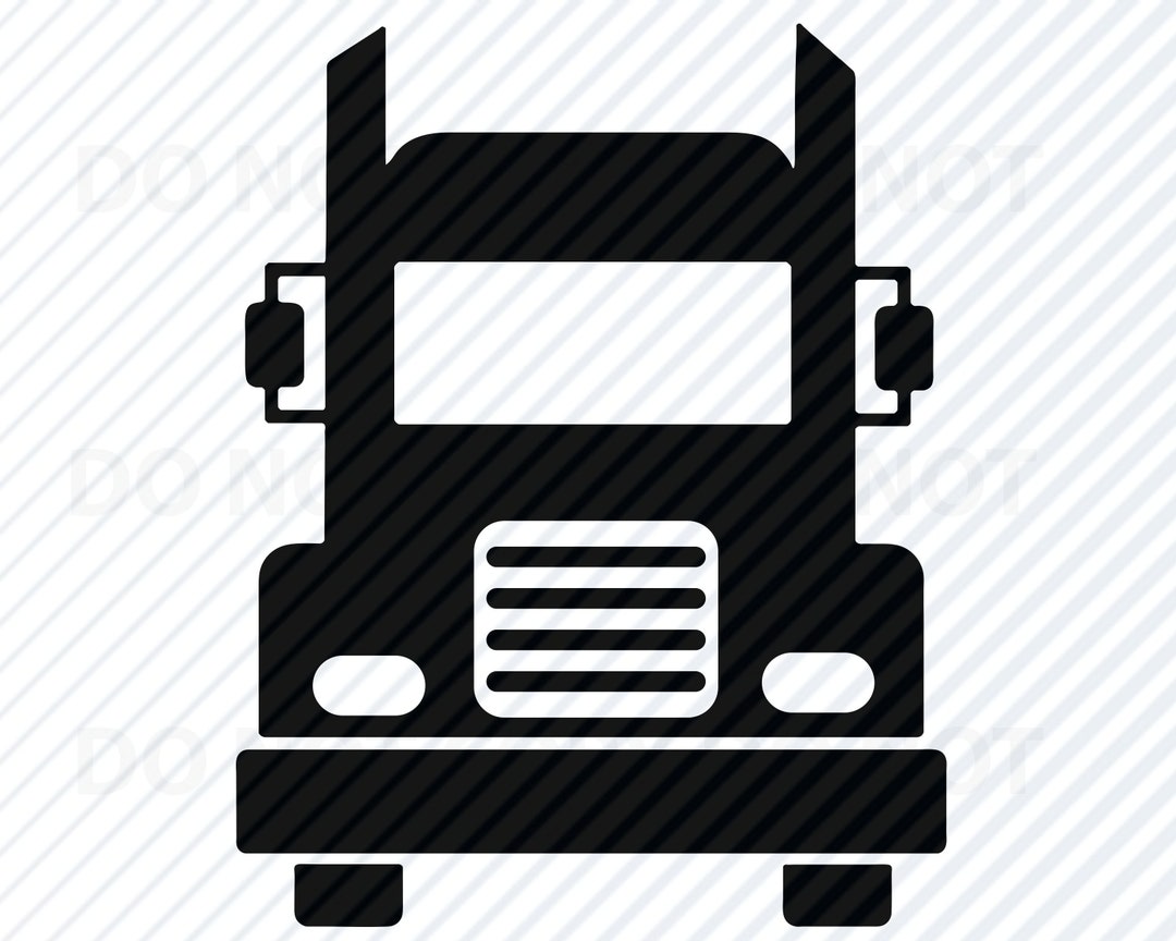 Truck Cab SVG Files - Truck Svg File Vector Images Silhouette- Truck ...