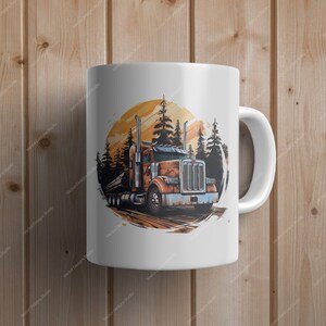 Logging Truck Png for Sublimation, Logger Truck Clip Art, Logger T ...