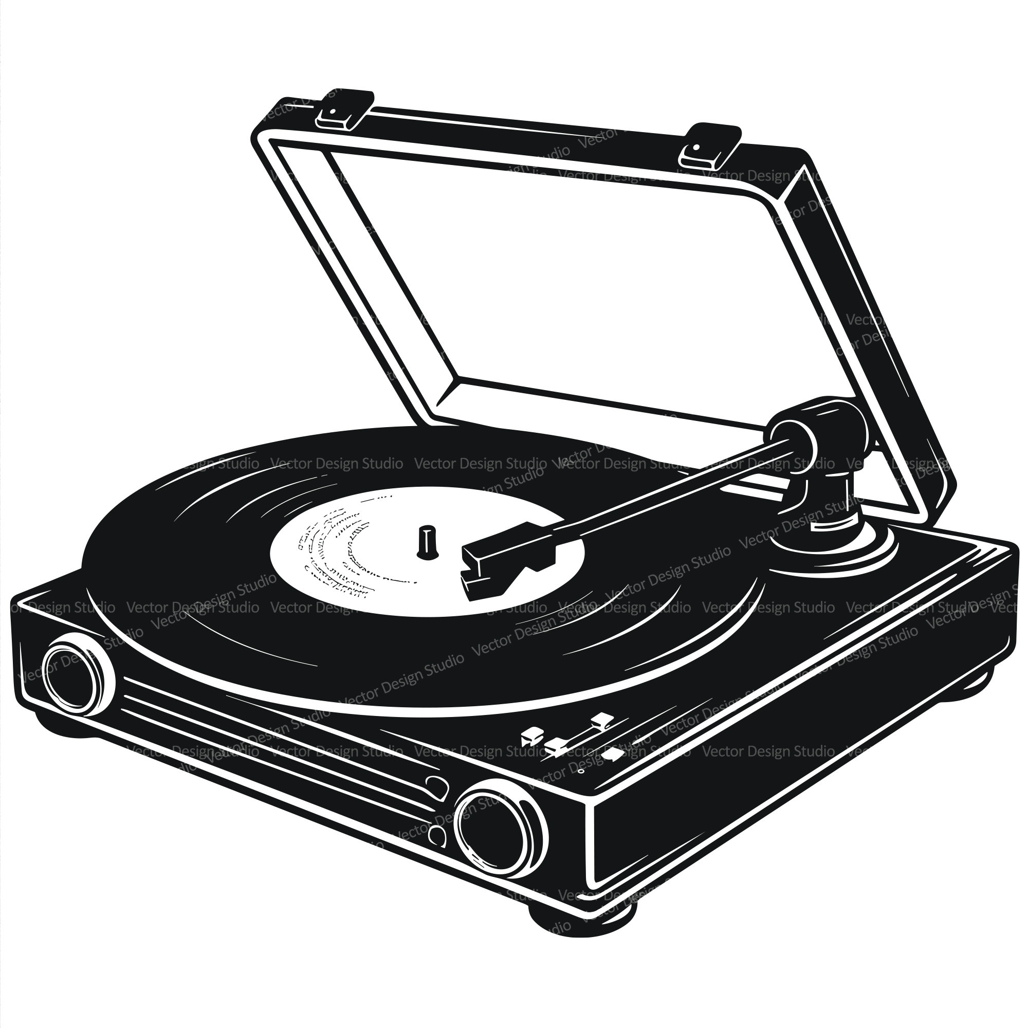 Turntable Tattoo Designs