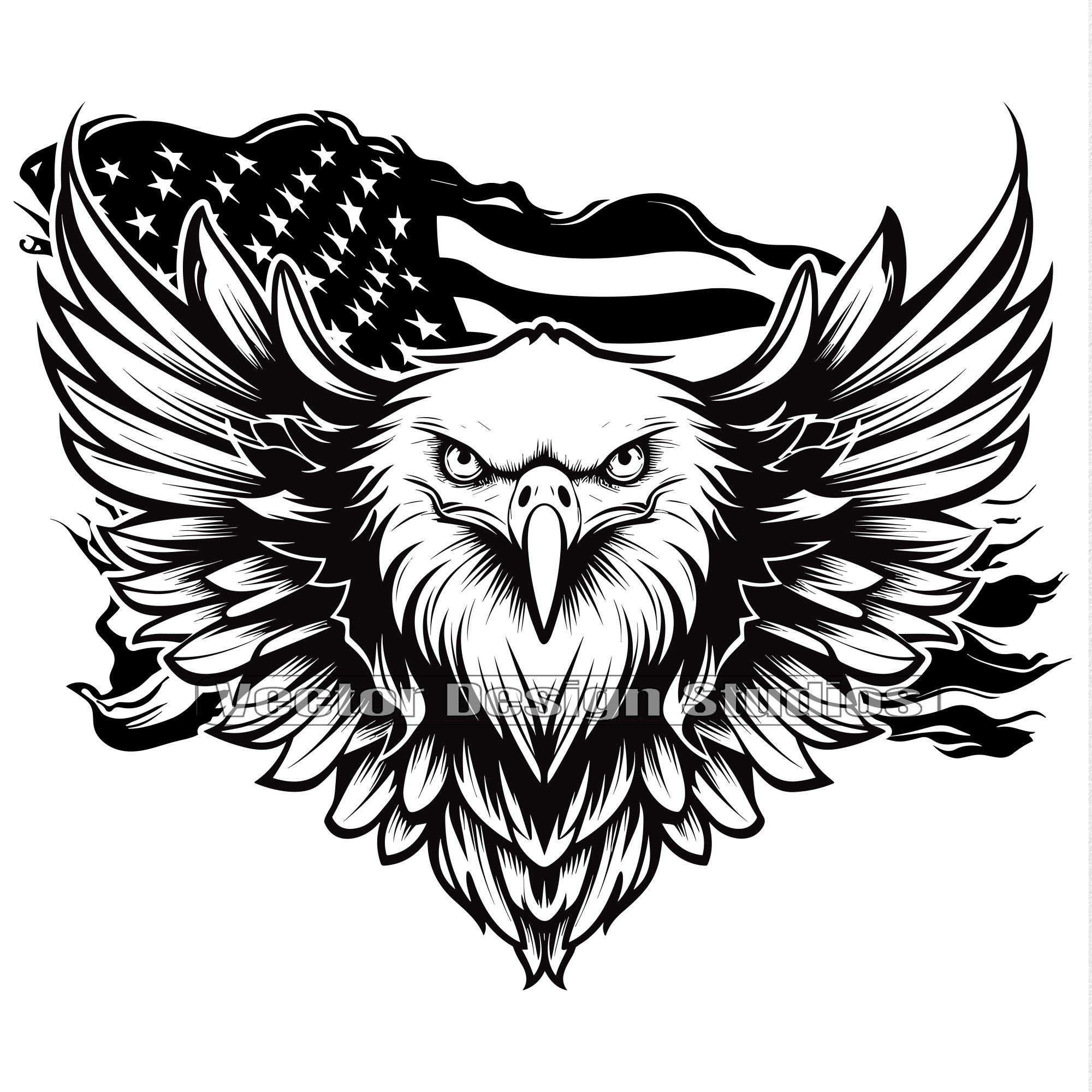 Patriotic Clip Art Eagle