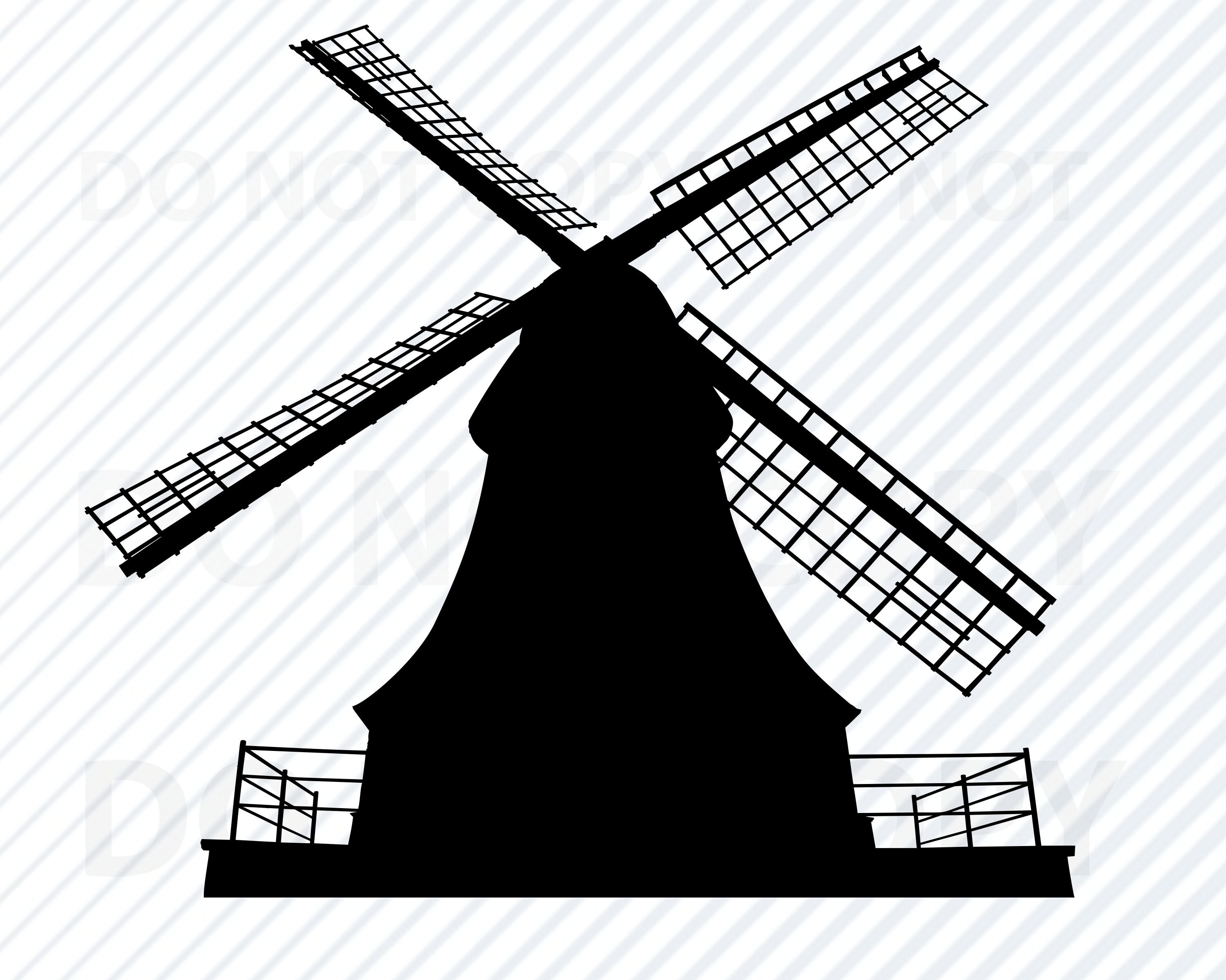 Windmill Vector Png
