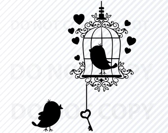 Love Bird Cage - Etsy