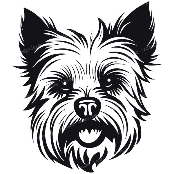 Yorkie Svg - Etsy