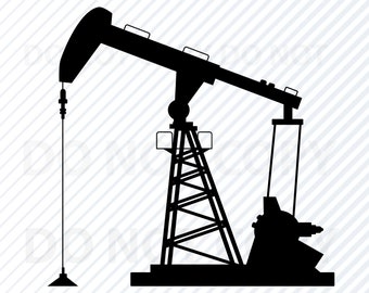 Drilling Rig Svg - Etsy