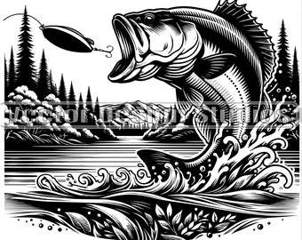 Bass Svg - Etsy
