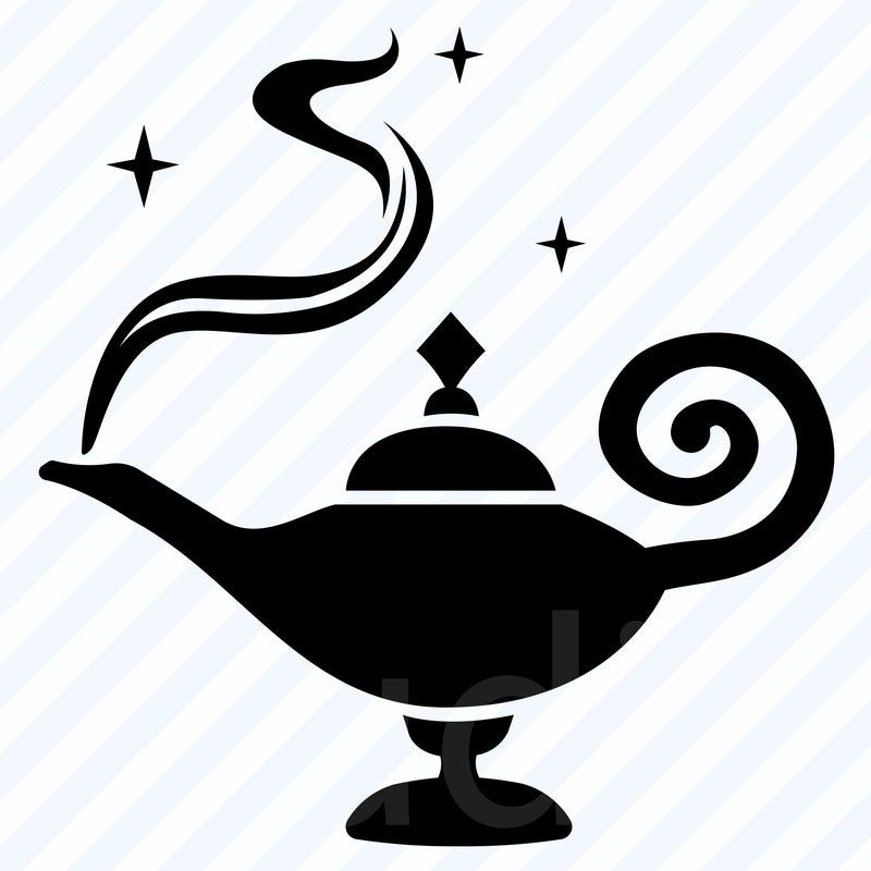 Genie Lamp - Etsy