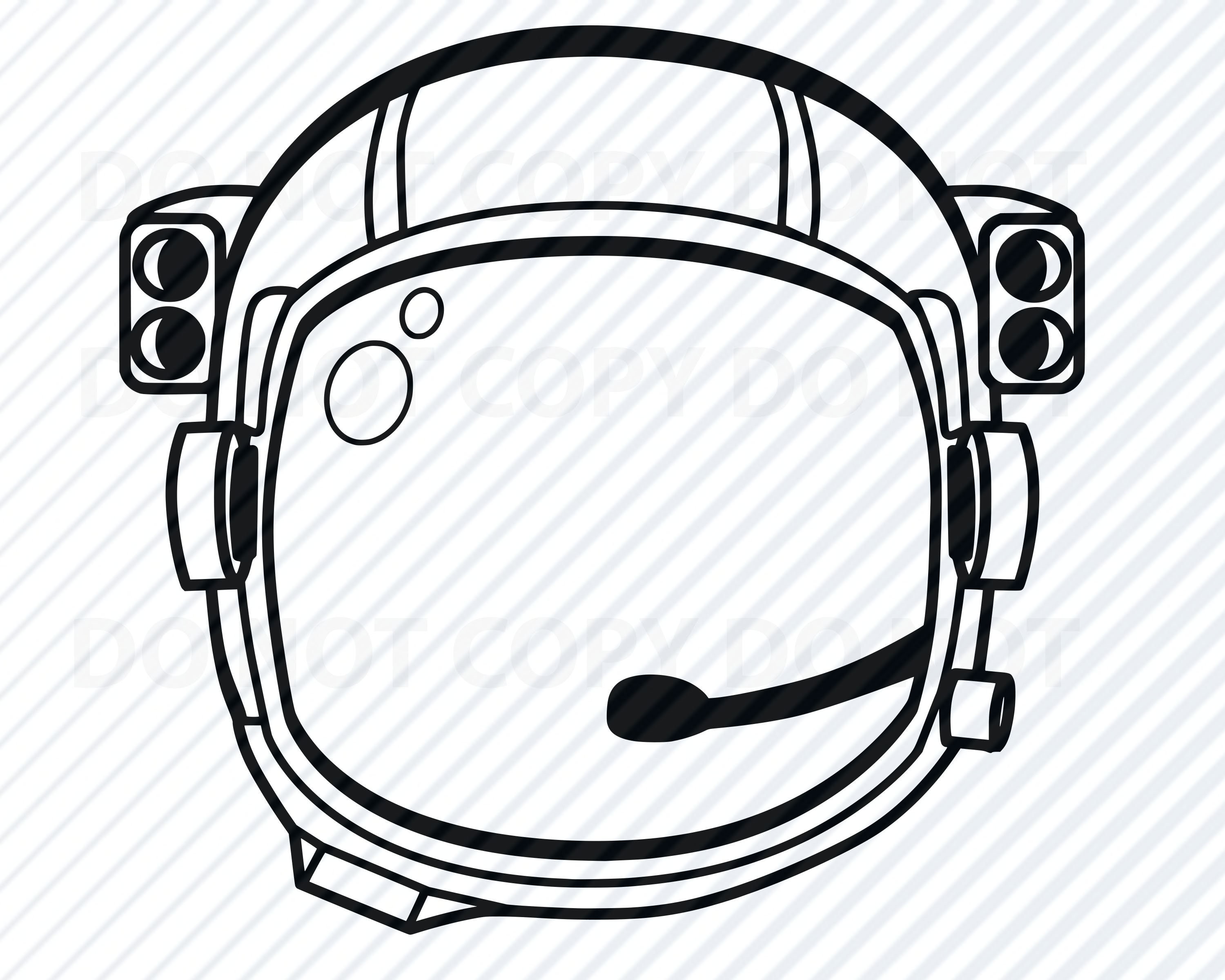 Astronaut Files For Cricut Png Astronaut Helmet SVG Astronaut SVG Eps 