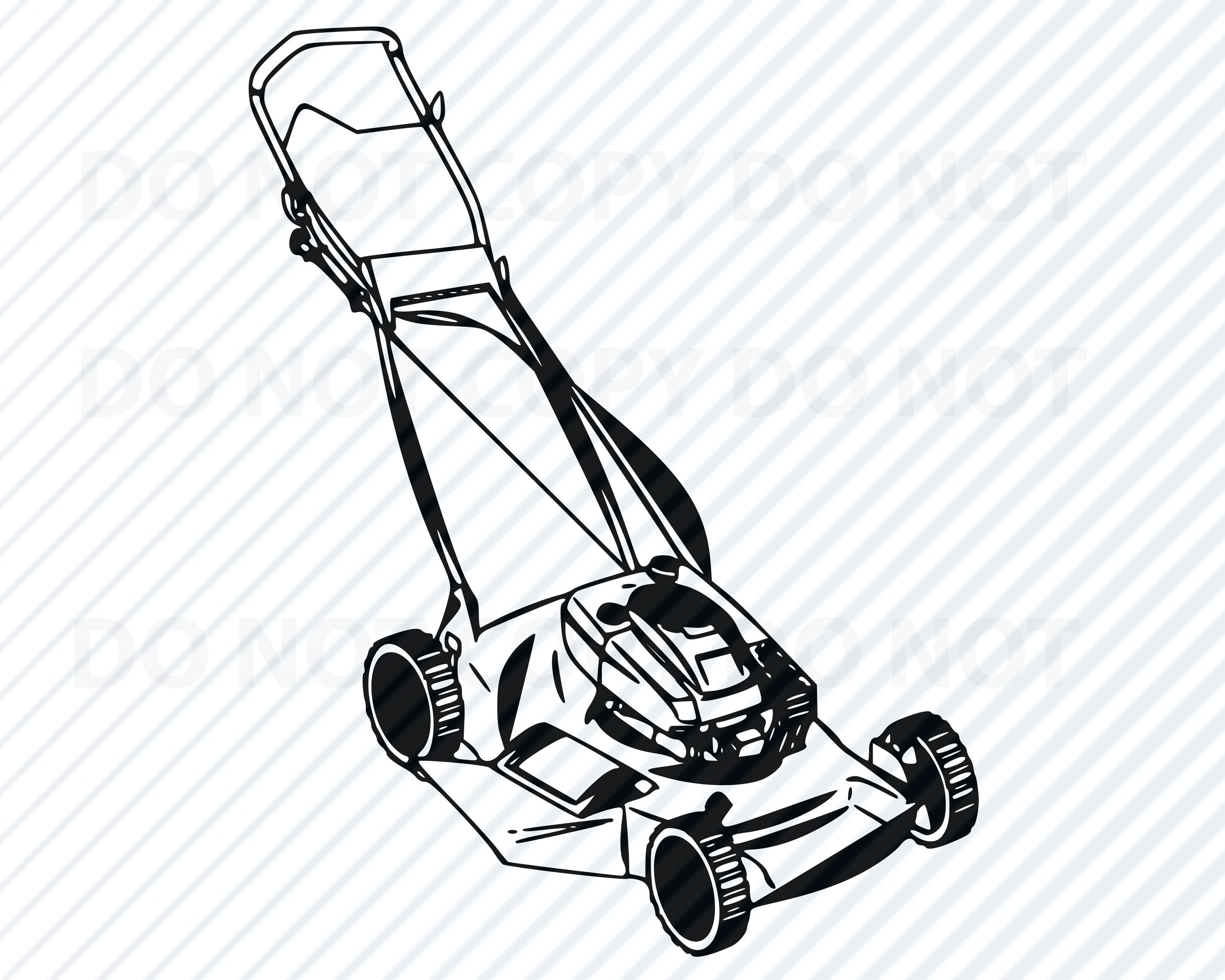 Working Hard In The Yard Svg Lawn Mower Svg File Yard Work