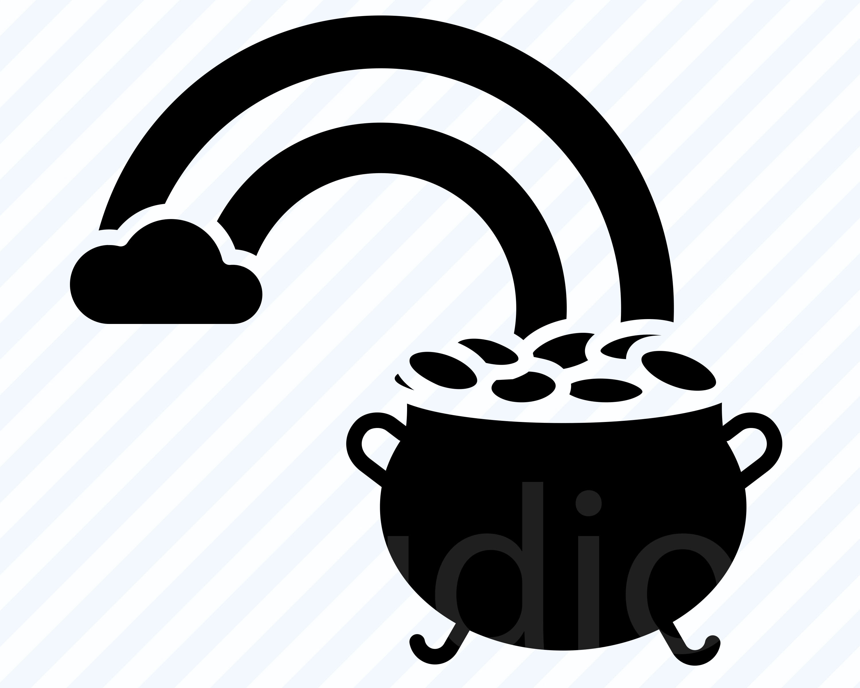 St Patricks Day SVG - Pot of Gold Vector Images Clipart - SVG Files ...