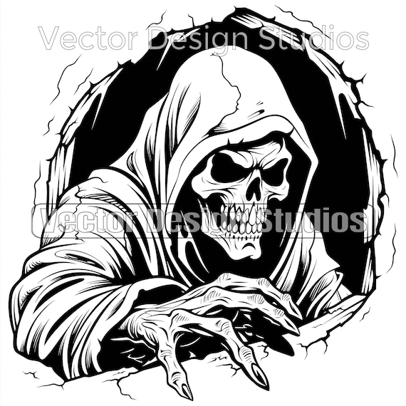 Sensenmann Zeichnung