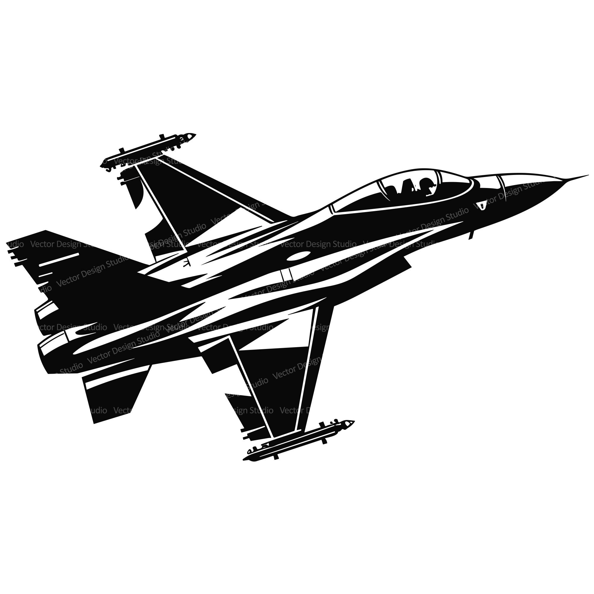 Jet Fighter Clipart Fighter Jet Clipart Etsy