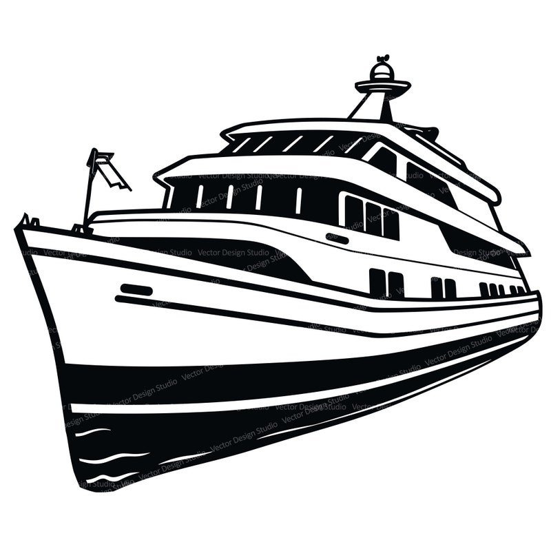 Cruise Ship Svg - Etsy