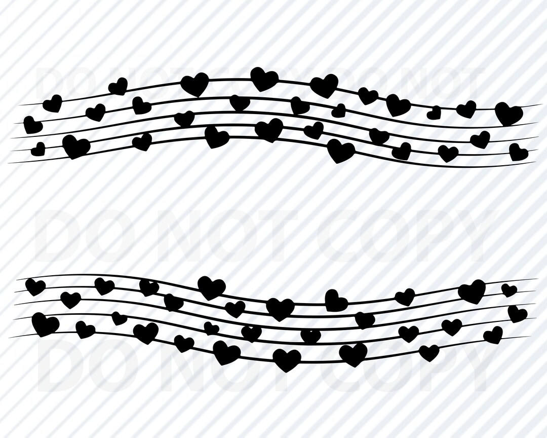 Heart Musical Notes Svg File - Musician Vector - Music Clipart - Music ...