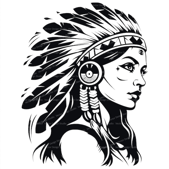 Native American Vector