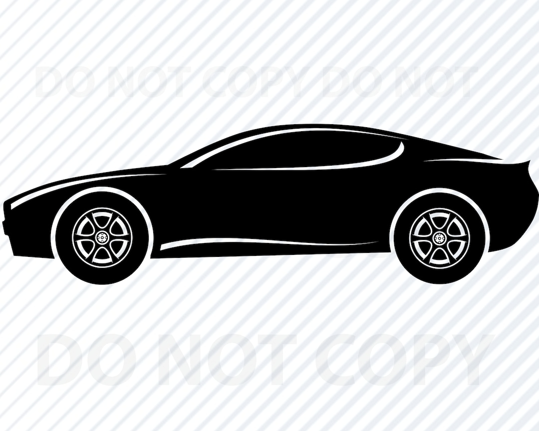 Sports Car SVG Files -race Car Vector Images - Car Clipart- SVG File ...