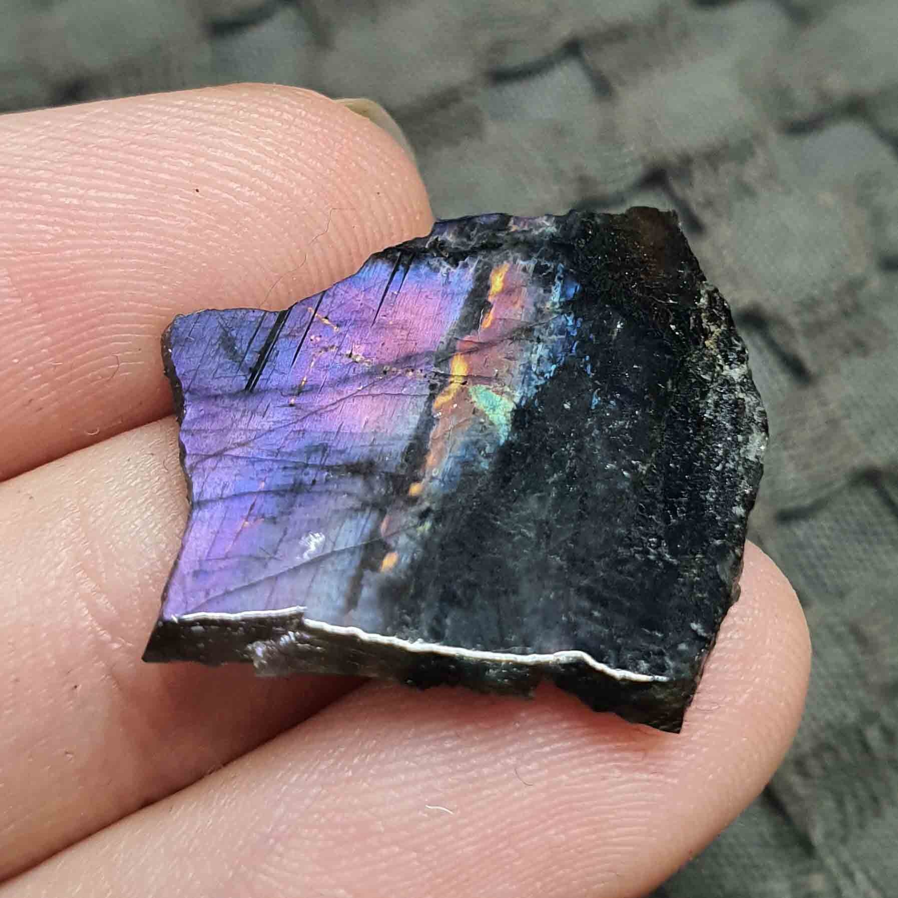 1.88, Purple Spectrolite Finnish REAL Authentic From Finland ...