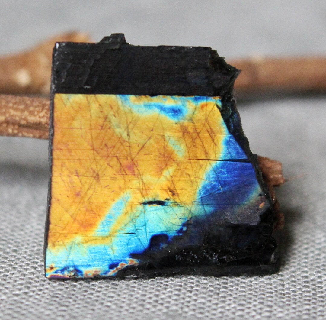 2.06, High Quality Finnish Spectrolite Blue REAL Authentic From Finland ...