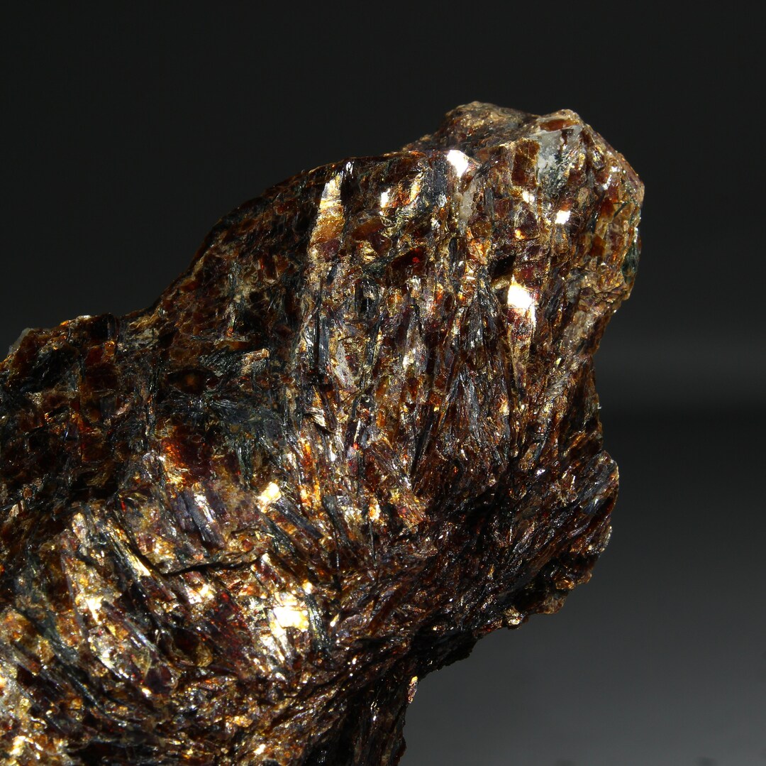 88.7 Astrophyllite With Albite & Aegerine Kola Peninsula Rare Collectible Sample ロシアの石 アストロフィライト ...