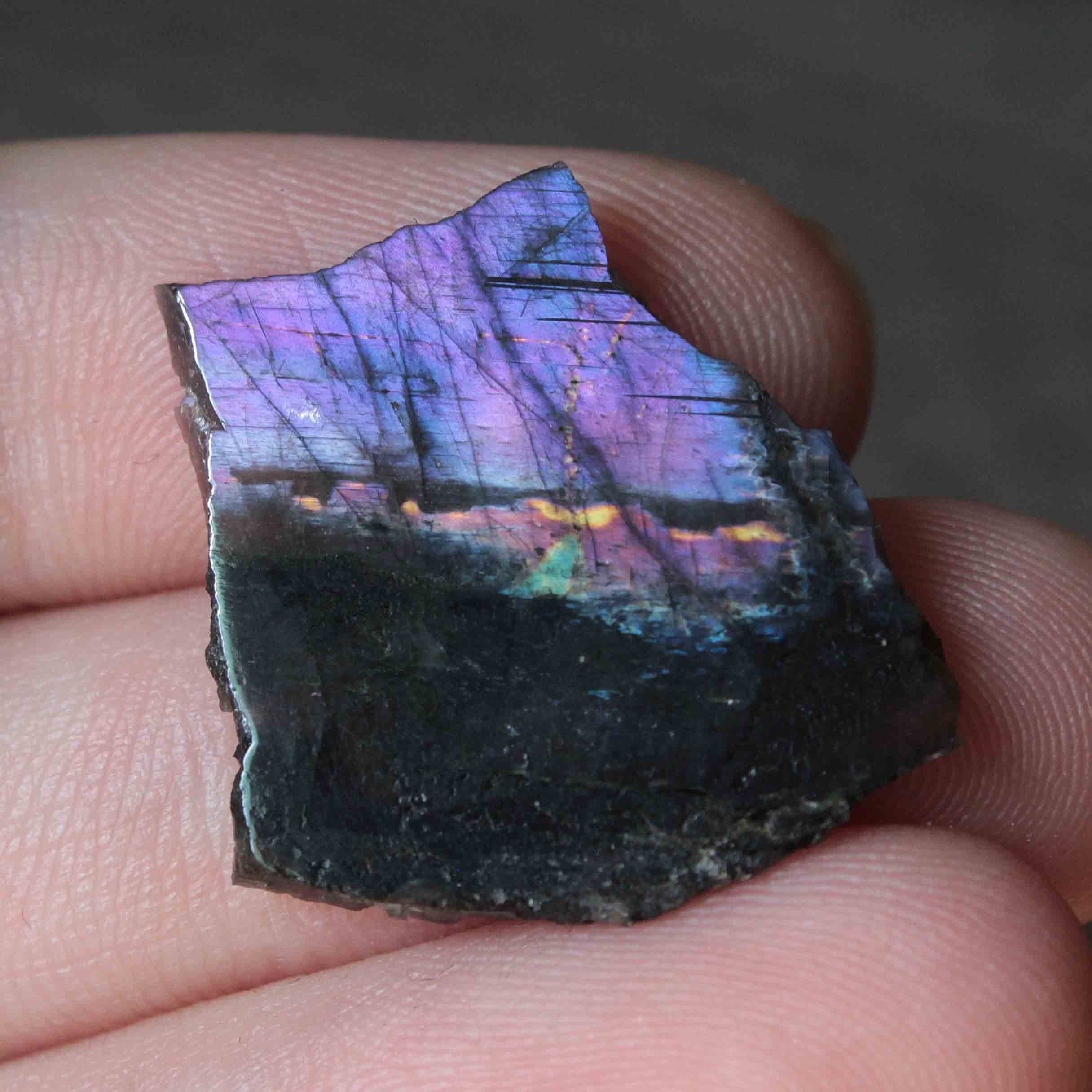 1.88, Purple Spectrolite Finnish REAL Authentic From Finland ...