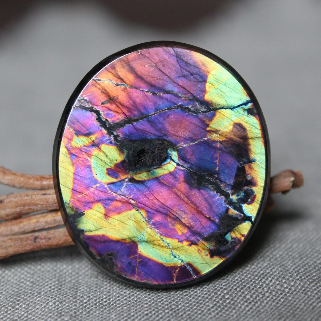 7.99, High Quality Purple Spectrolite Finnish REAL Authentic From ...