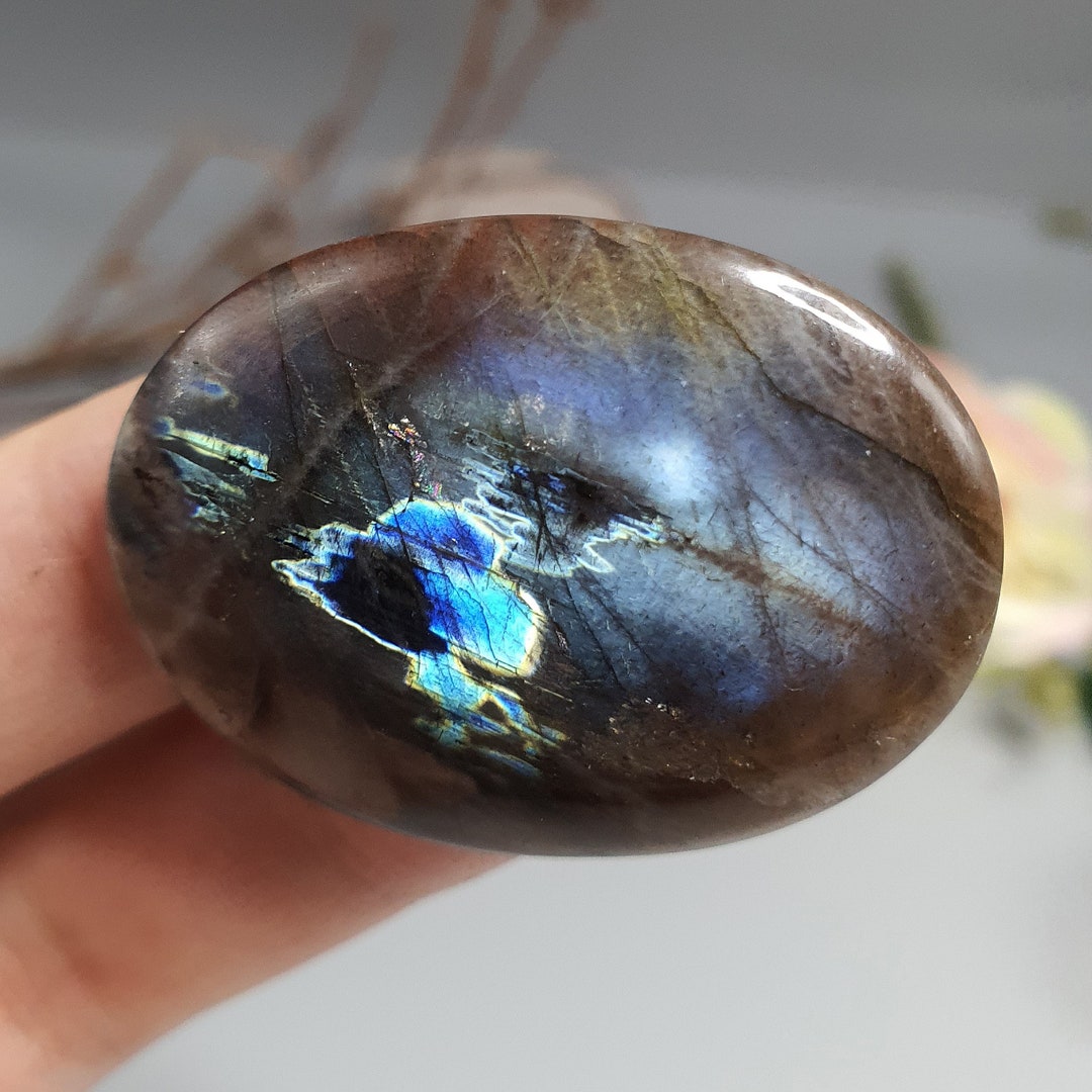 9.2 , RARE! Finnish Spectrolite Cabochon Ylamaa From Finland My IG ...